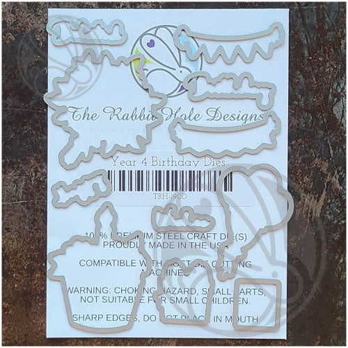 Year 4 Birthday 4x6 – The Rabbit Hole Designs